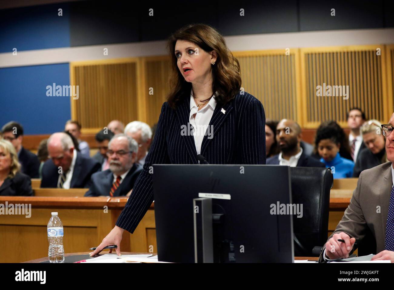 Fulton County Special Prosecutor Anna Cross, who is representing the ...