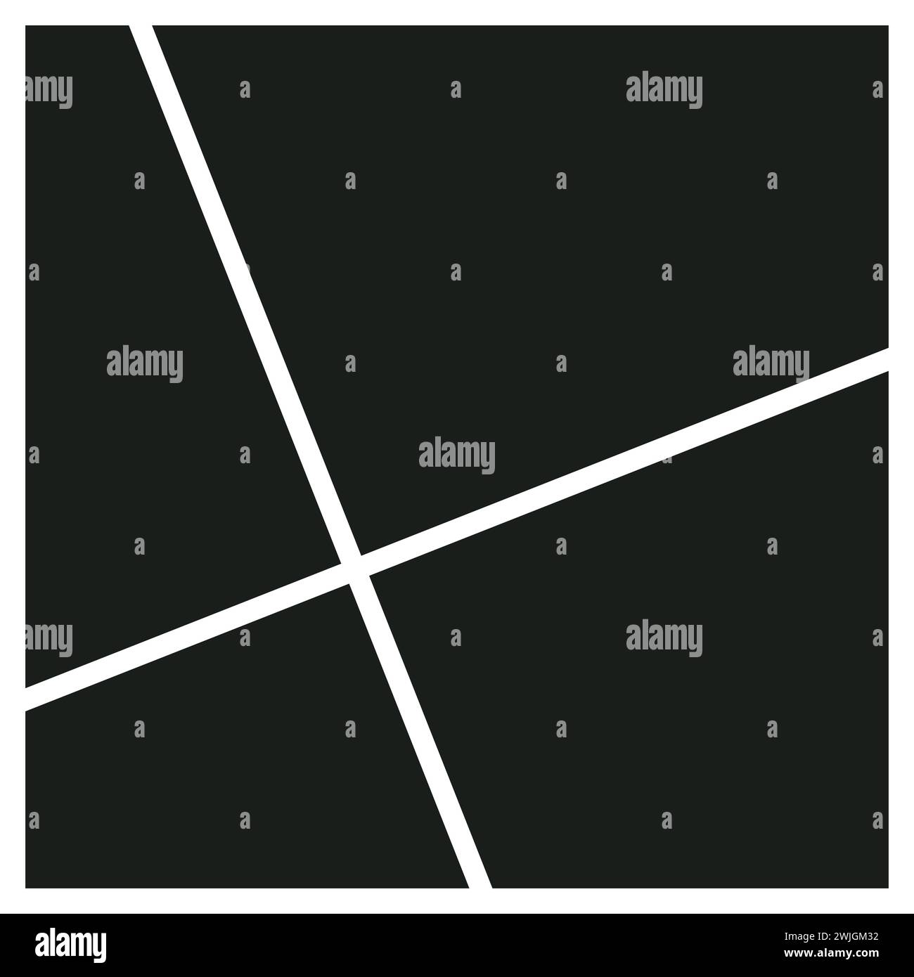 Photo Collage Frame Vector Icon Illustration Manga Panel Collage frames ...