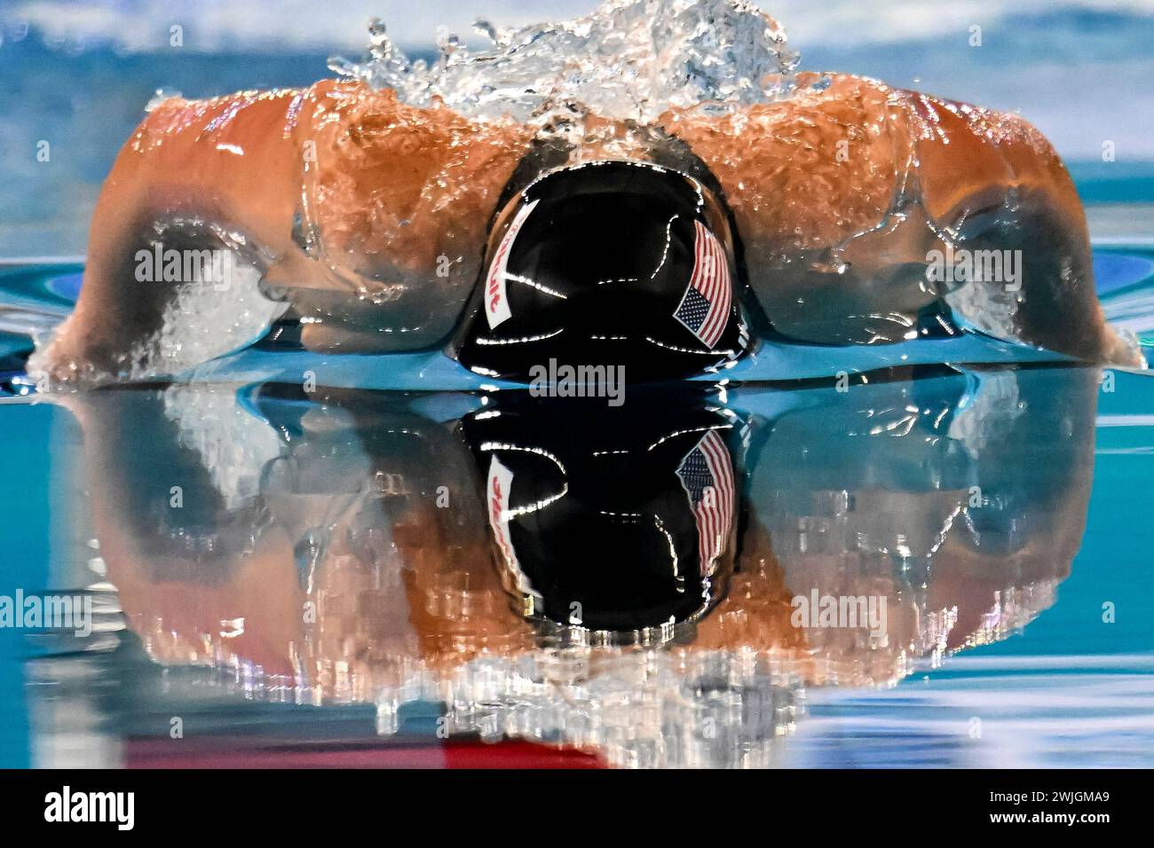 Doha, Qatar. 15th Feb, 2024. Rachel Klinker of United States of America ...