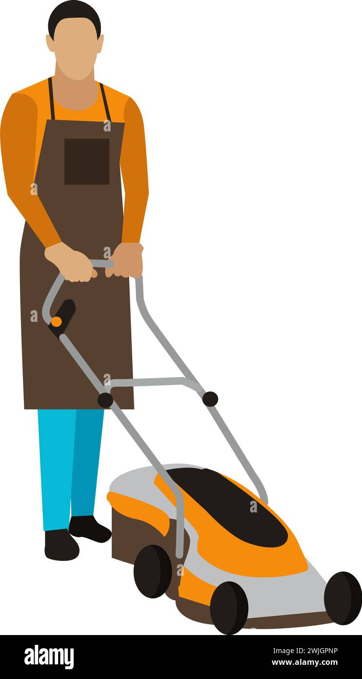 Lawn edger Stock Vector Images - Alamy