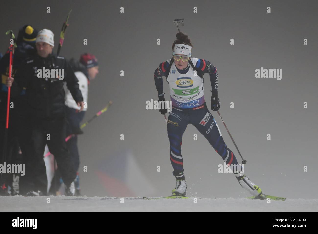 ©Pierre Teyssot/MAXPPP ; Biathlon World Championships Nove Mesto 2024 ...