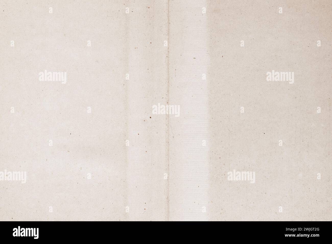 Two page spread of old blank paper, design element, copy space Stock ...