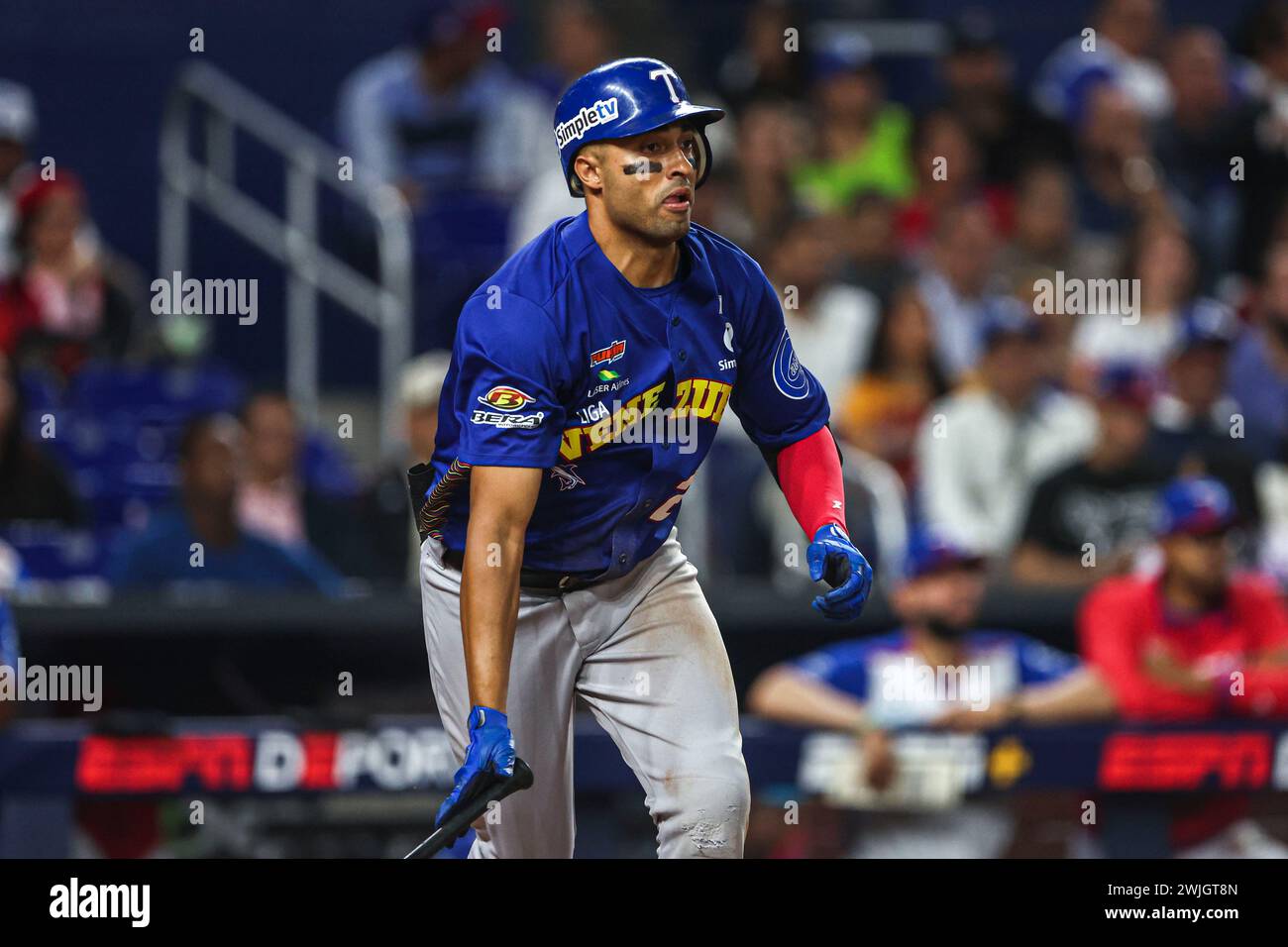 MIAMI, FLORIDA - FEBRUARY 1: Leonardo Reginatto of Tiburones de La ...