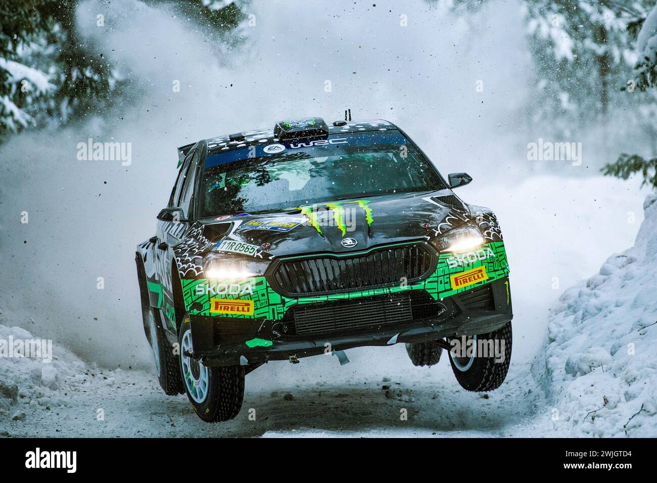 In Shakedown During Fia World Rally Championship Wrc Rally Sweden 2024 ...