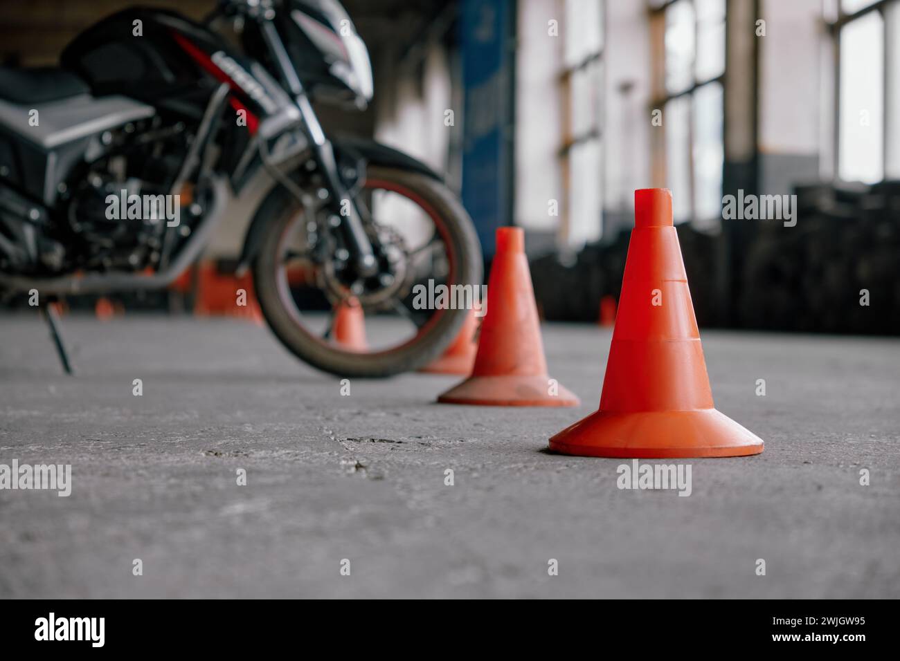 Motorcycle training school hi-res stock photography and images - Alamy
