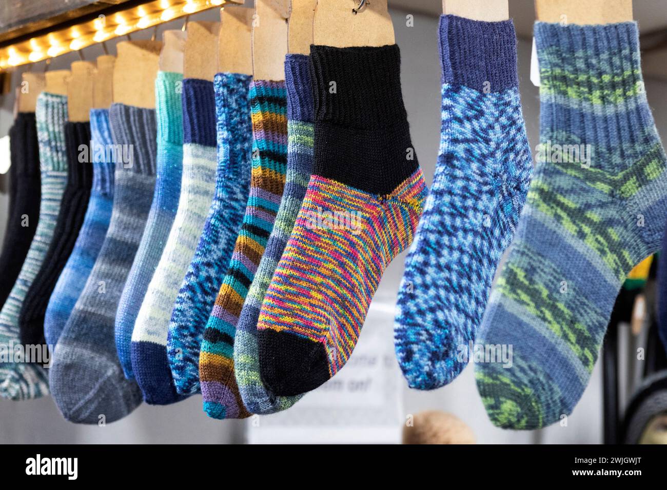 Socks winter christmas market hi-res stock photography and images - Alamy