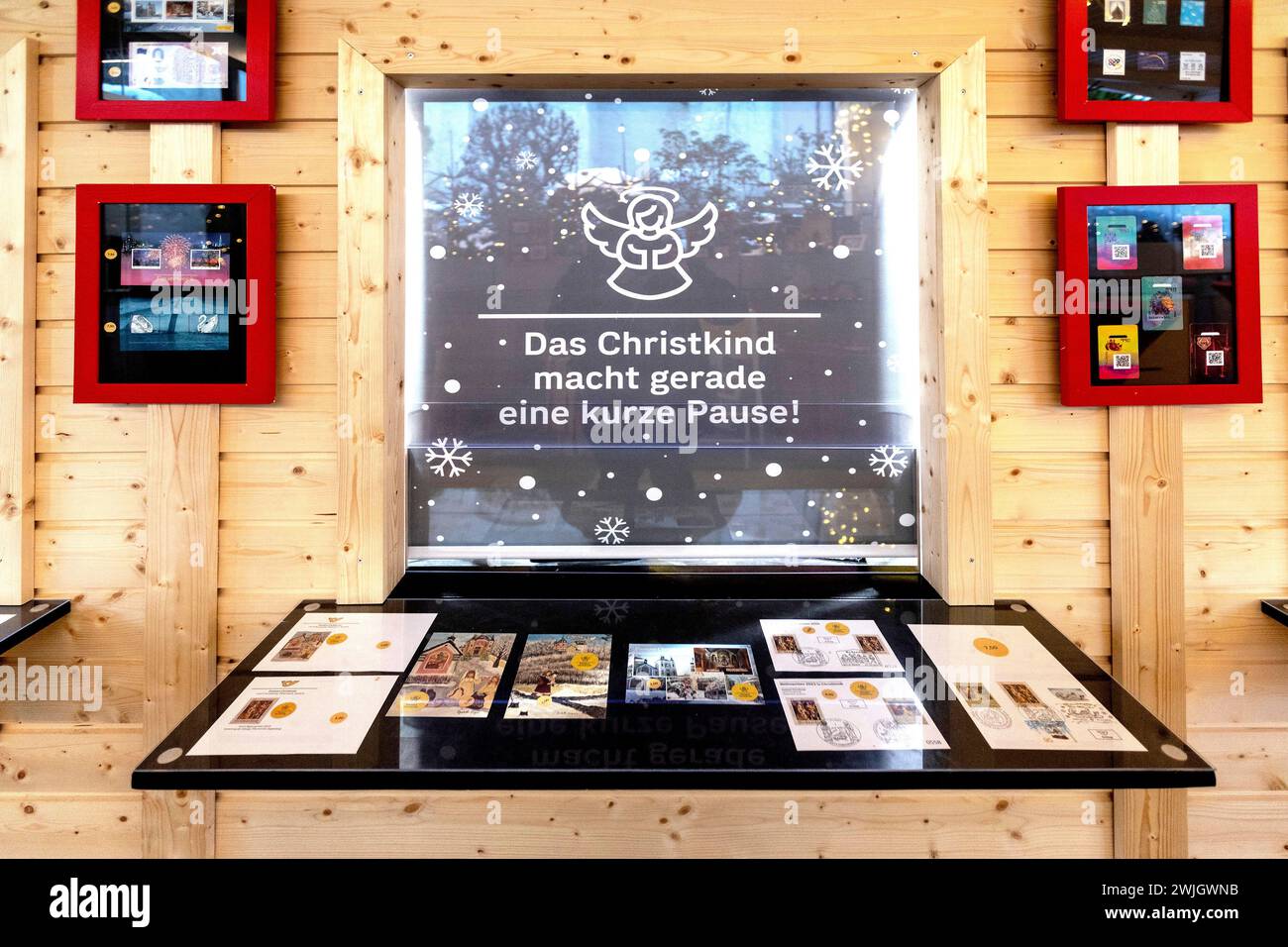 Post Office Christkindl Steyr, Upper Austria, Austria Stock Photo - Alamy