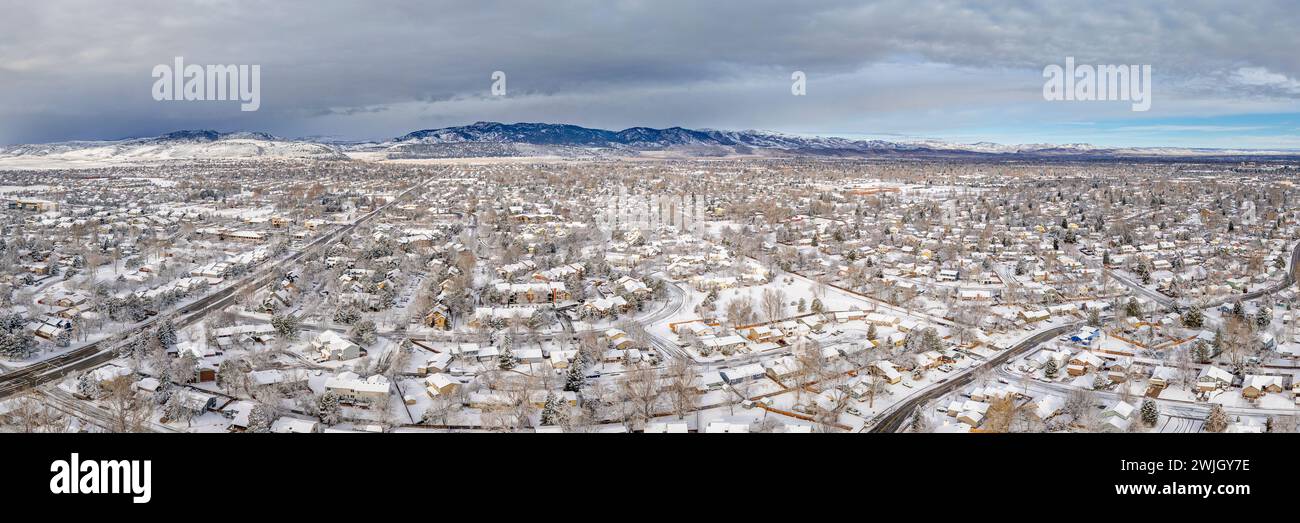 Colorado front range panorama hi-res stock photography and images - Alamy