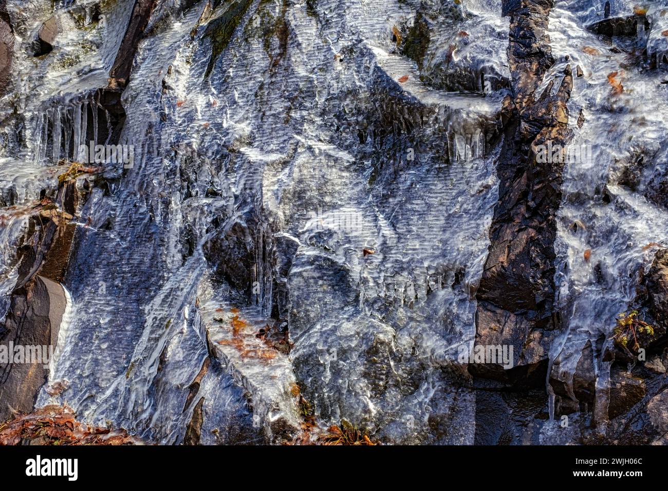 Water flowing under ice sheet hi-res stock photography and images - Alamy