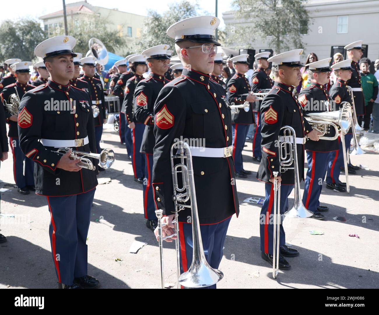 New Orleans, USA. 13th Feb, 2024. The United States Marine Corps Third ...