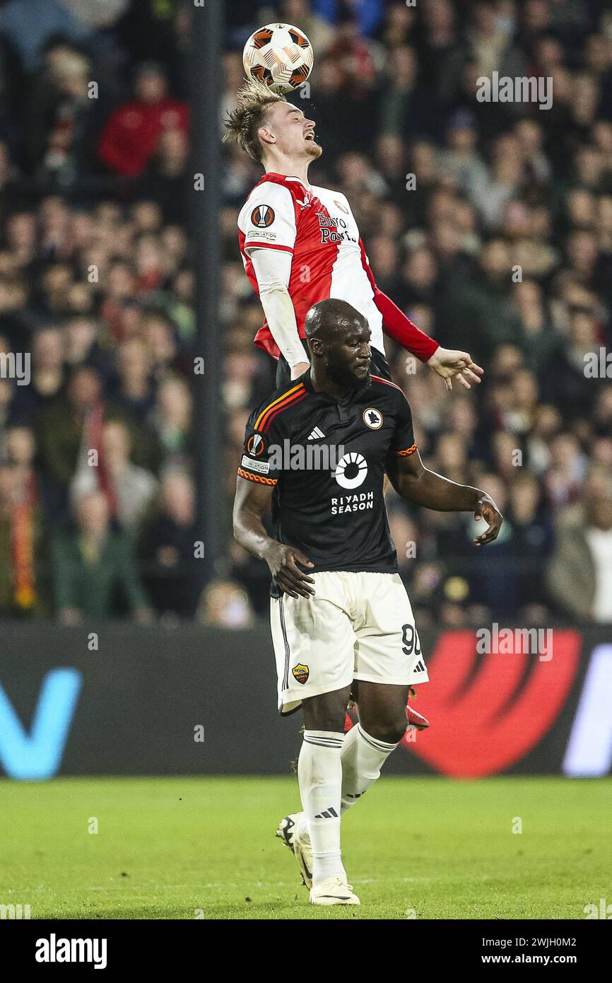 ROTTERDAM, 15-2-2024, Stadium de Kuip, 2023/2024, UEFA Europa League ...