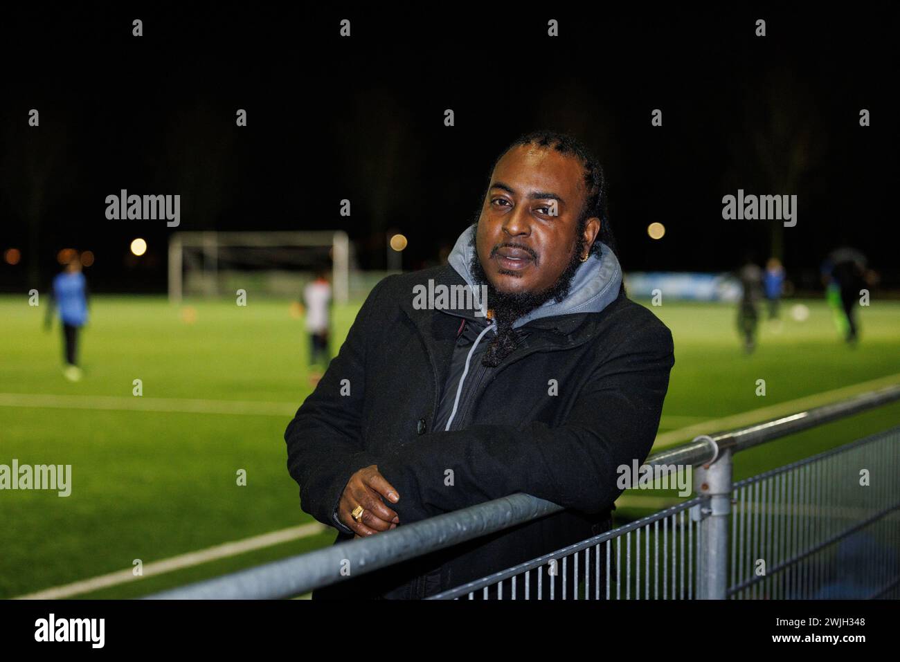 Almere, Netherlands. 15th Feb, 2024. ALMERE, 15-02-2024, Forza Almere ...