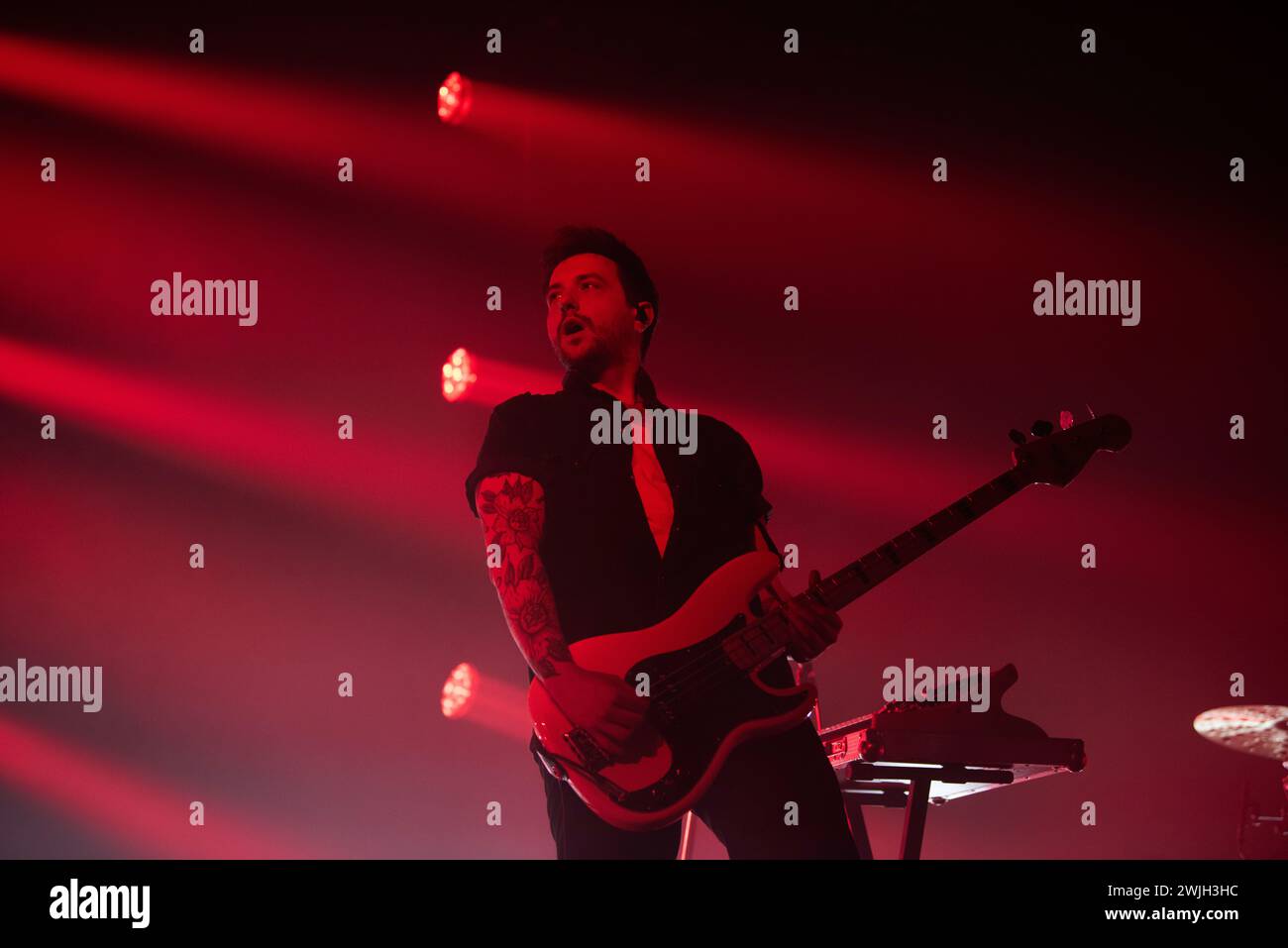 British rock band, Nothing But Thieves, performing live at the ...