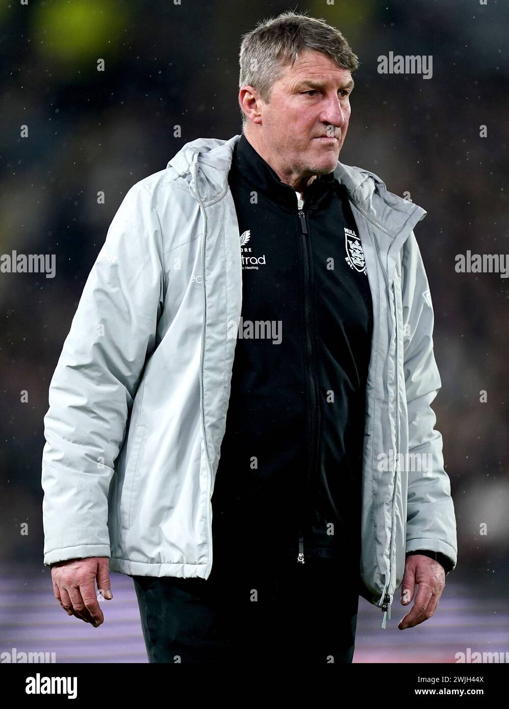 Hull FC head coach Tony Smith ahead of the Betfred Super League match at the MKM Stadium, Hull ...