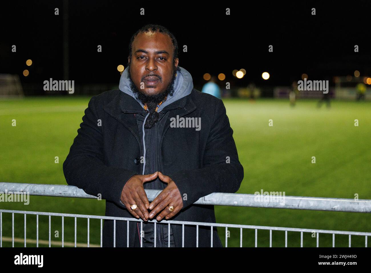 Almere, Netherlands. 15th Feb, 2024. ALMERE, 15-02-2024, Forza Almere ...