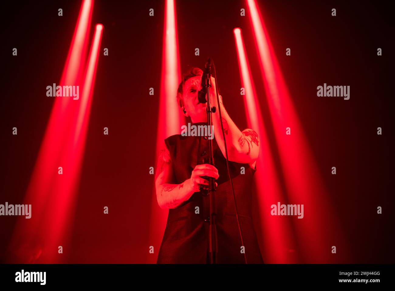 British rock band, Nothing But Thieves, performing live at the ...