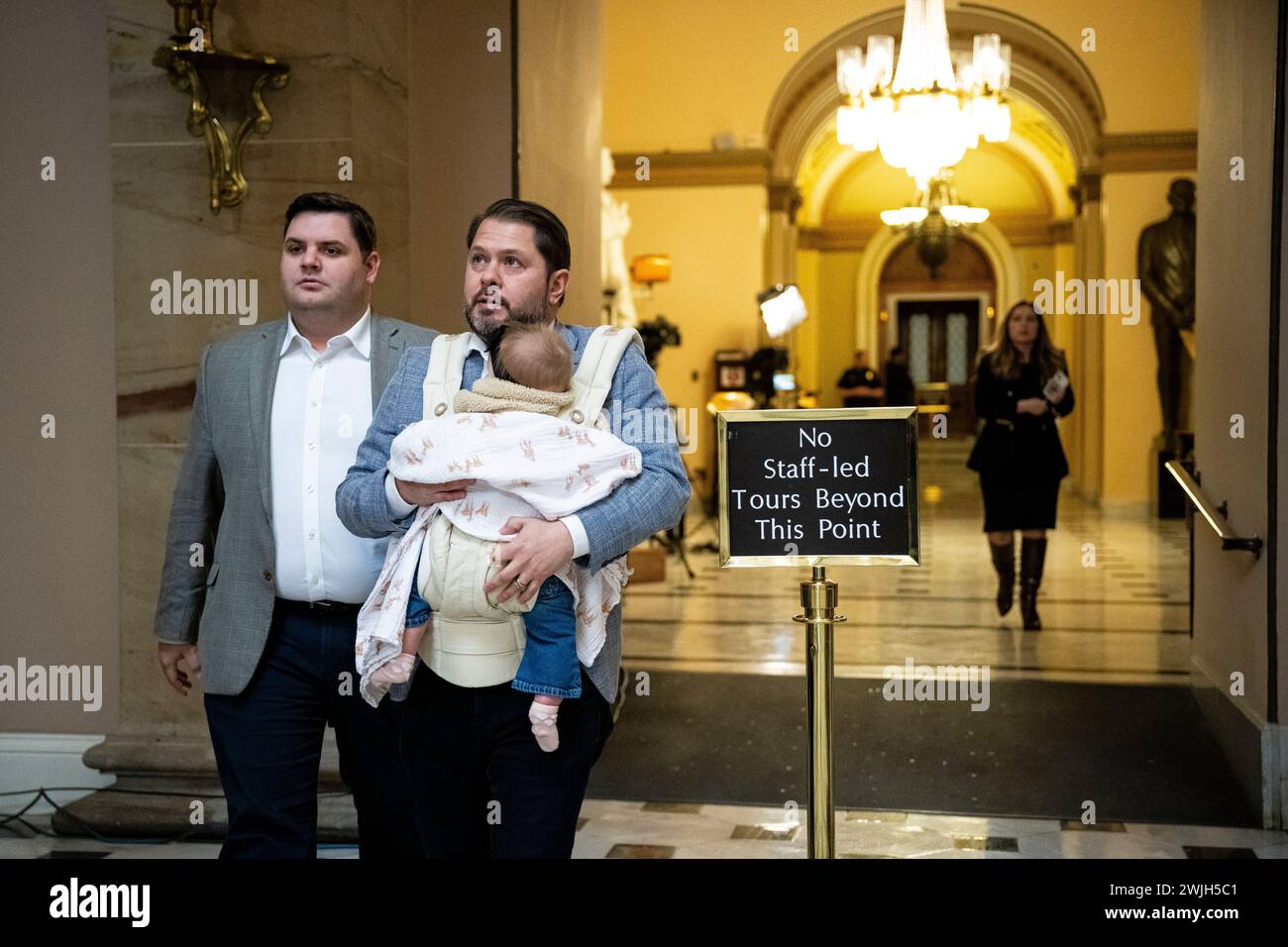 Washington, USA. 15th Feb, 2024. Representative Ruben Gallego (D-AZ ...