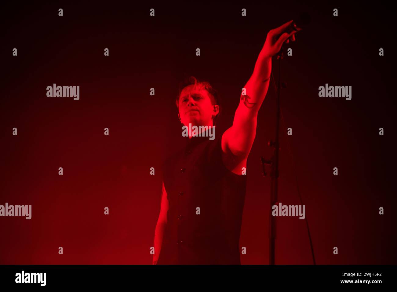 British rock band, Nothing But Thieves, performing live at the ...