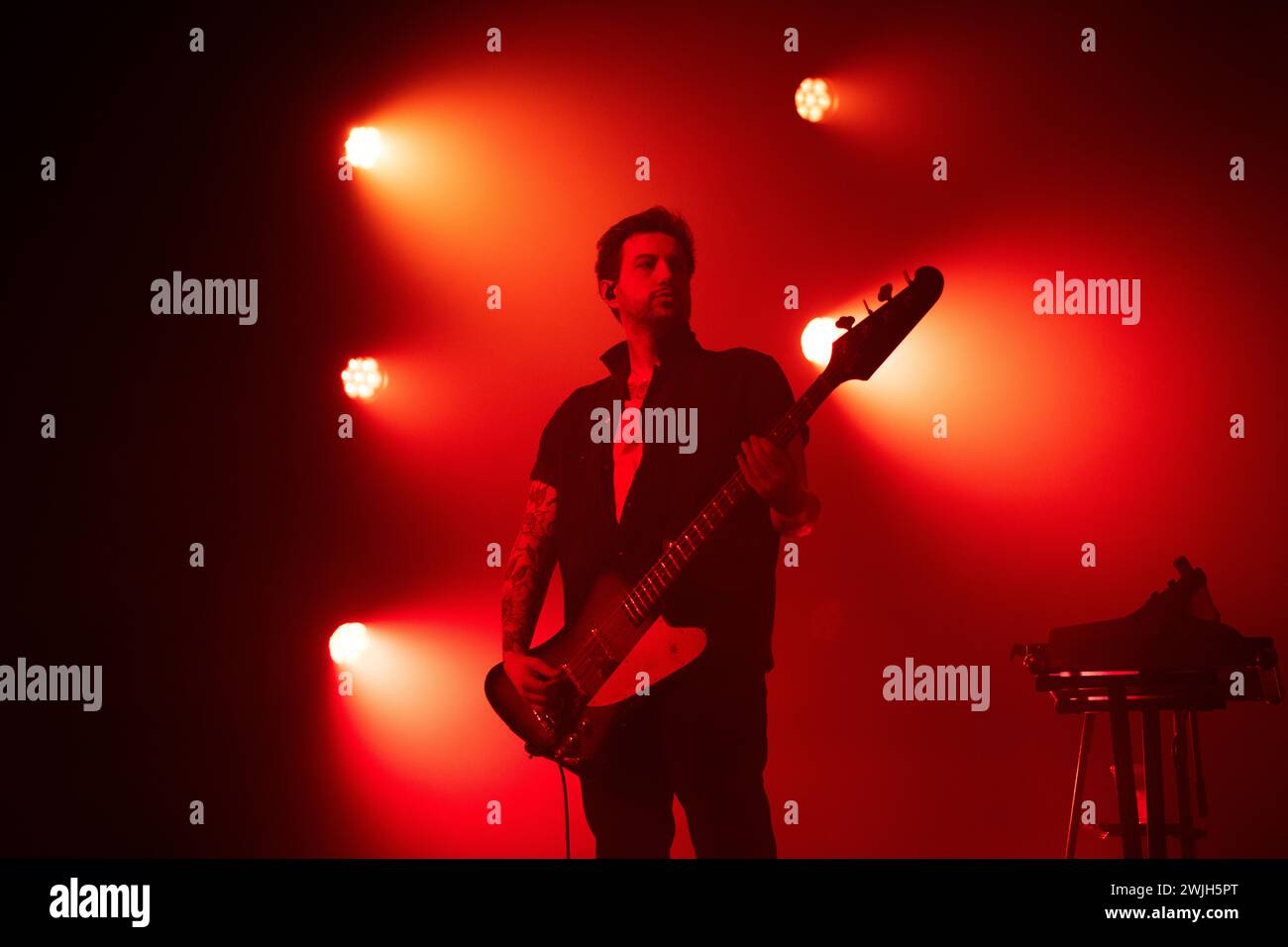 British rock band, Nothing But Thieves, performing live at the ...