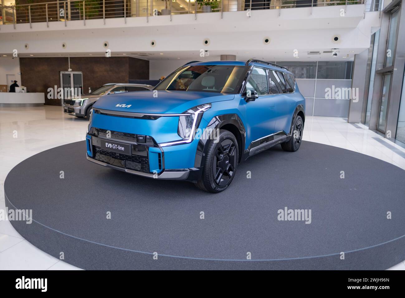 Kia ev9 gt line hi-res stock photography and images - Alamy