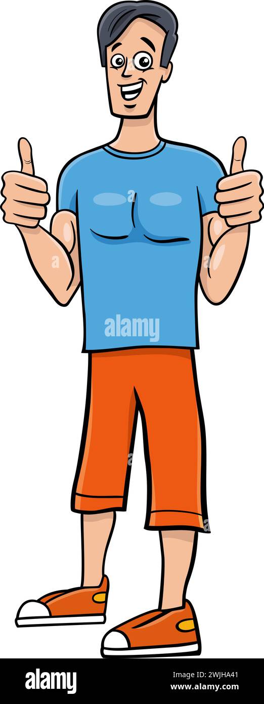 Young people look happy Stock Vector Images - Alamy