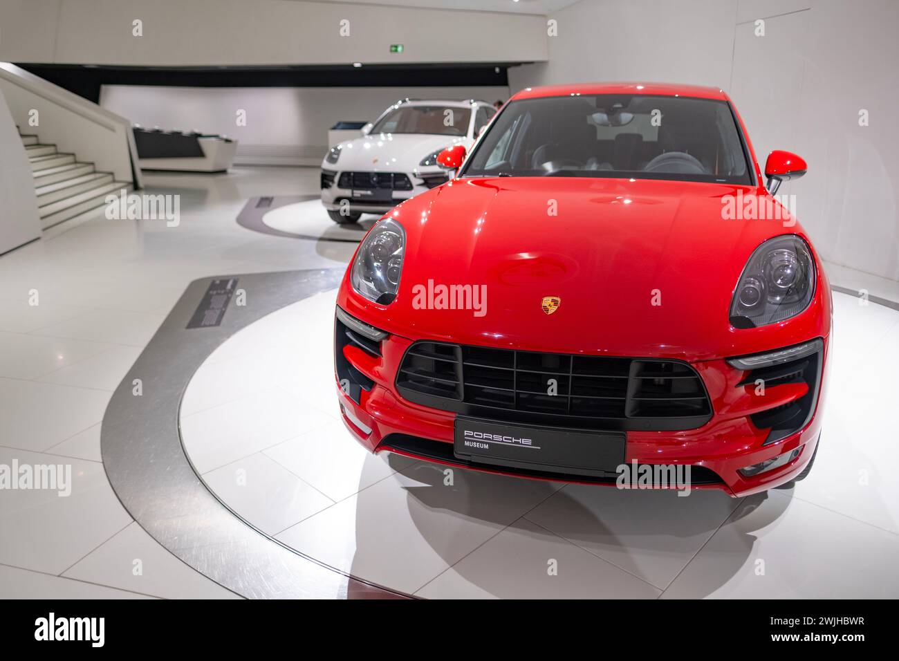 Porsche macan turbo electric hi-res stock photography and images - Alamy