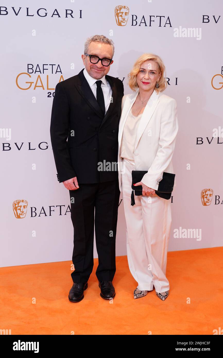 Eddie marsan and janine schneider marsan hi-res stock photography and ...