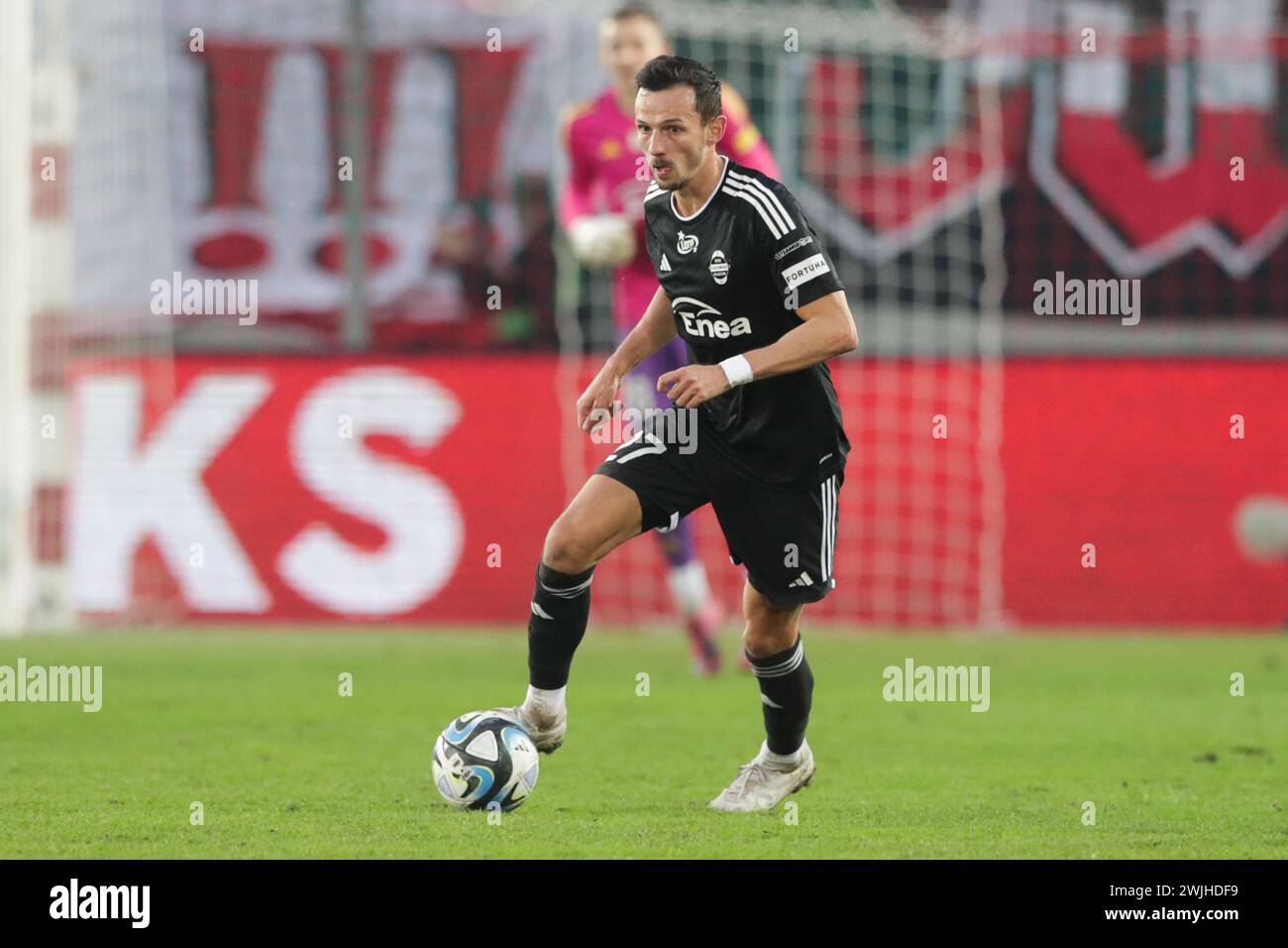 Rafal Wolski of Radomiak seen in action during Polish PKO Ekstraklasa ...