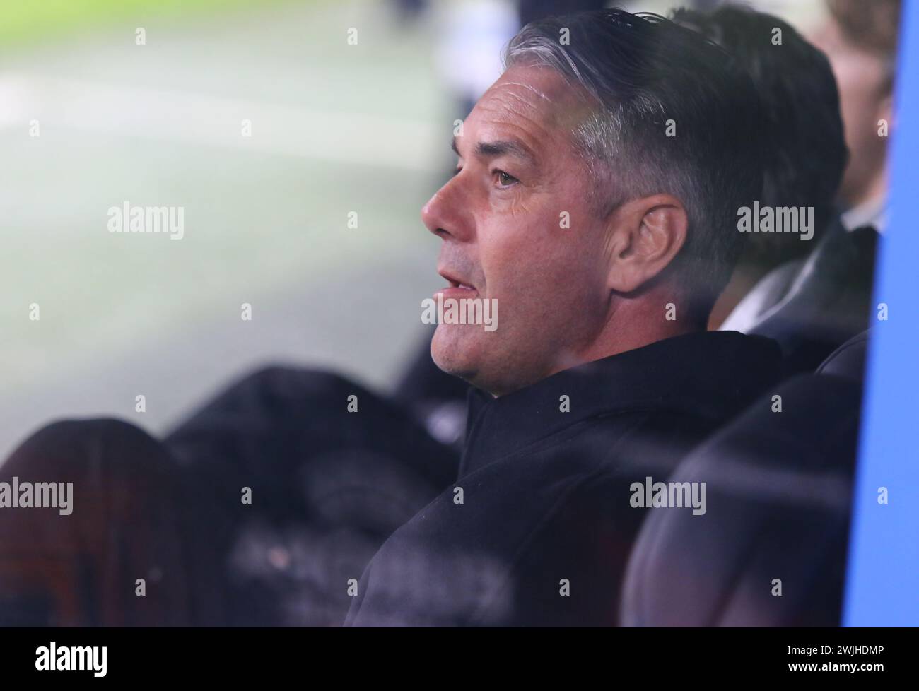 Hamburg, Germany - February 15, 2024: Shakhtar Donetsk manager Marino ...