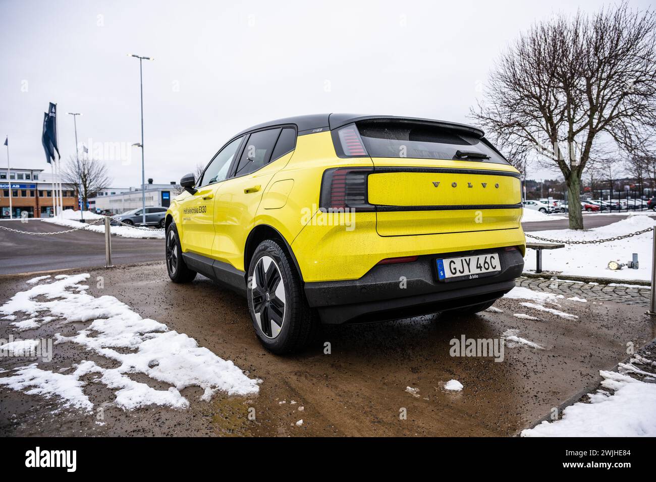 Volvo electric truck sweden hi-res stock photography and images - Alamy