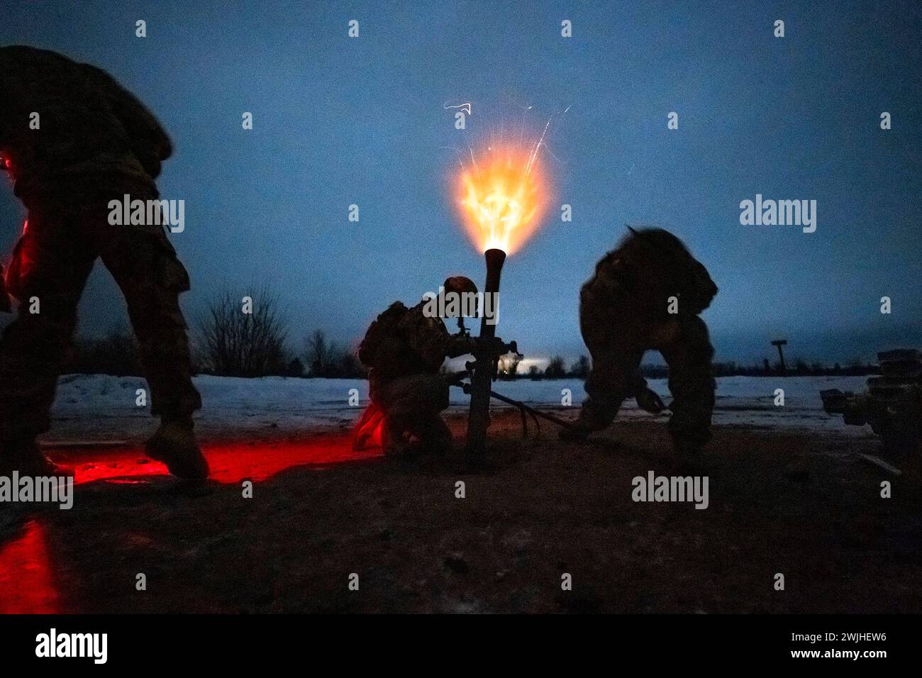 Camp Grayling, Michigan, USA. 22nd Jan, 2024. U.S. Army Sgt. Damon ...
