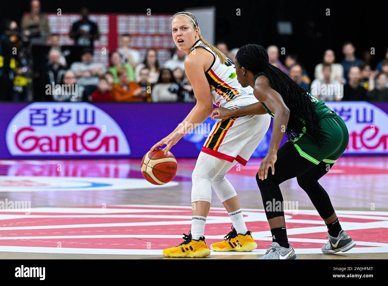 Antwerp, Belgium. 11th Feb, 2024. Julie Allemand of Belgium during a ...