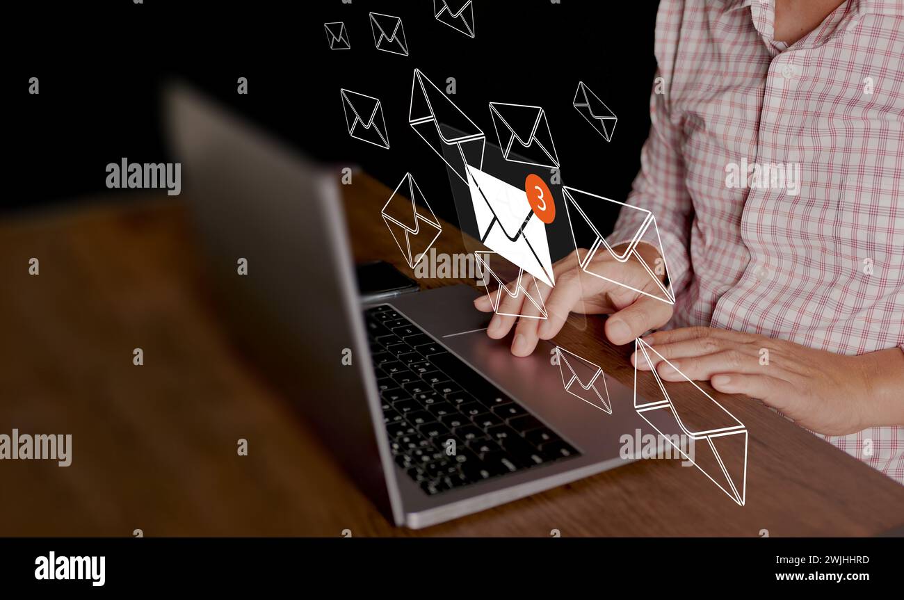 Email inbox hi-res stock photography and images - Alamy