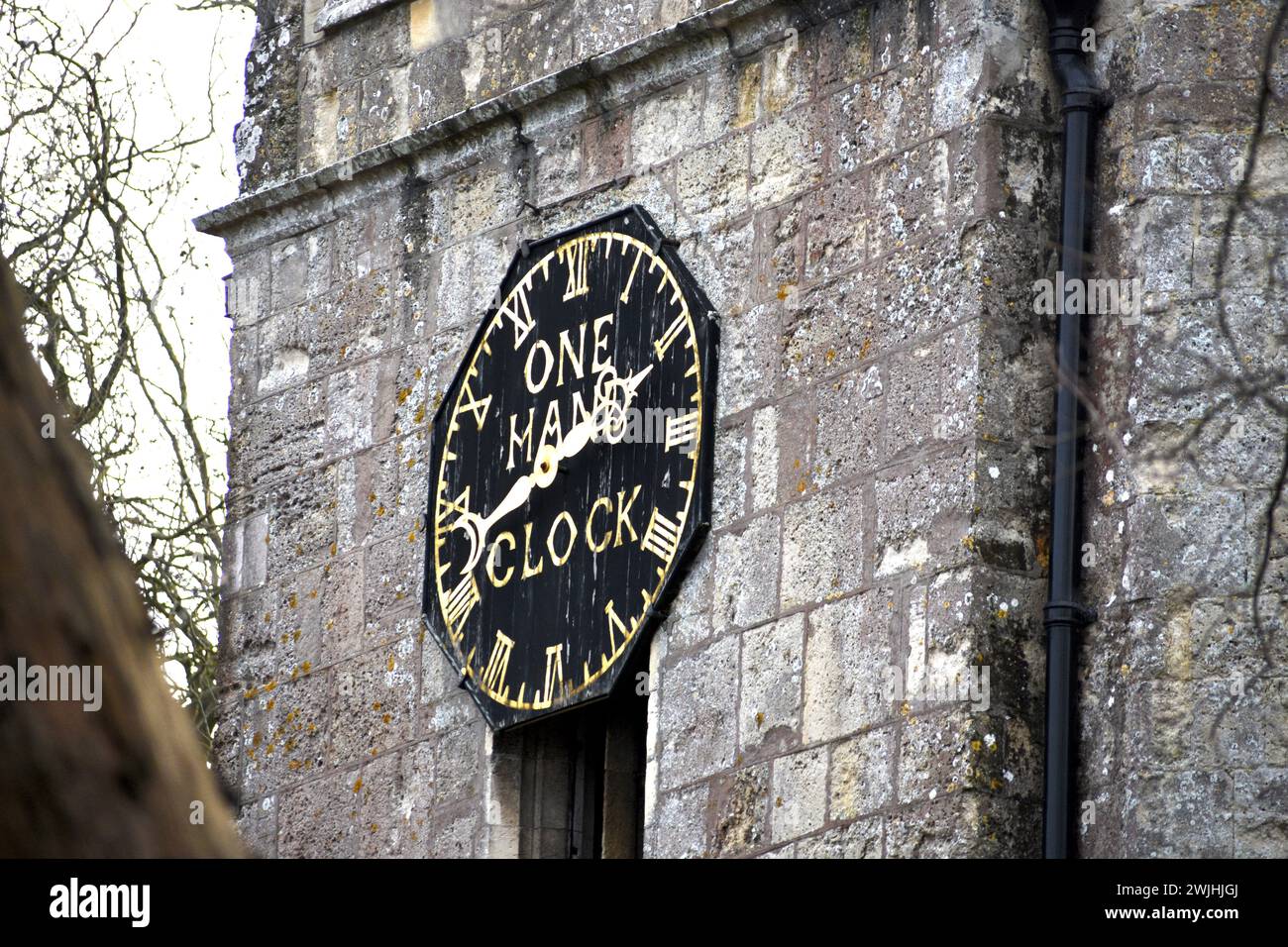 One handed clock hi-res stock photography and images - Alamy