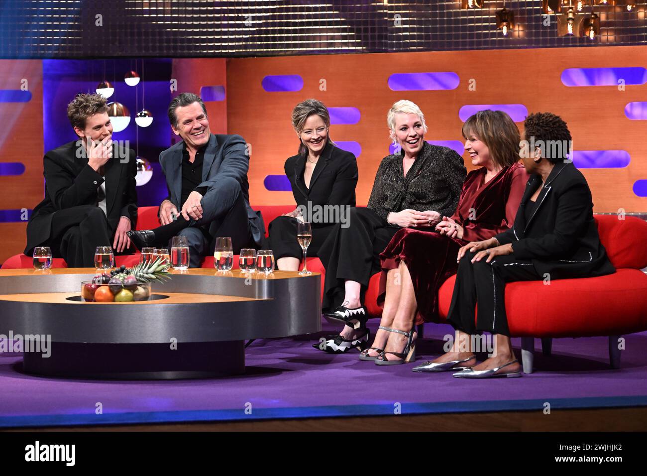 EDITORIAL USE ONLY Austin Butler, Josh Brolin, Jodie Foster, Olivia ...