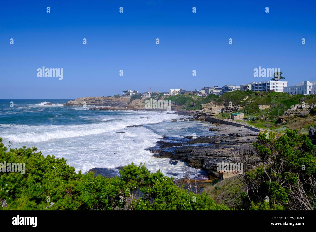 Coast near Hermanus, Cliff Path Hiking Trail, Garden Route, Western ...