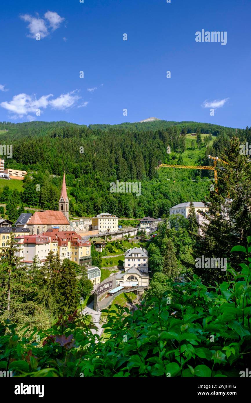 Bad Gastein, Gastein Valley, Salzburger Land, Austria Stock Photo - Alamy
