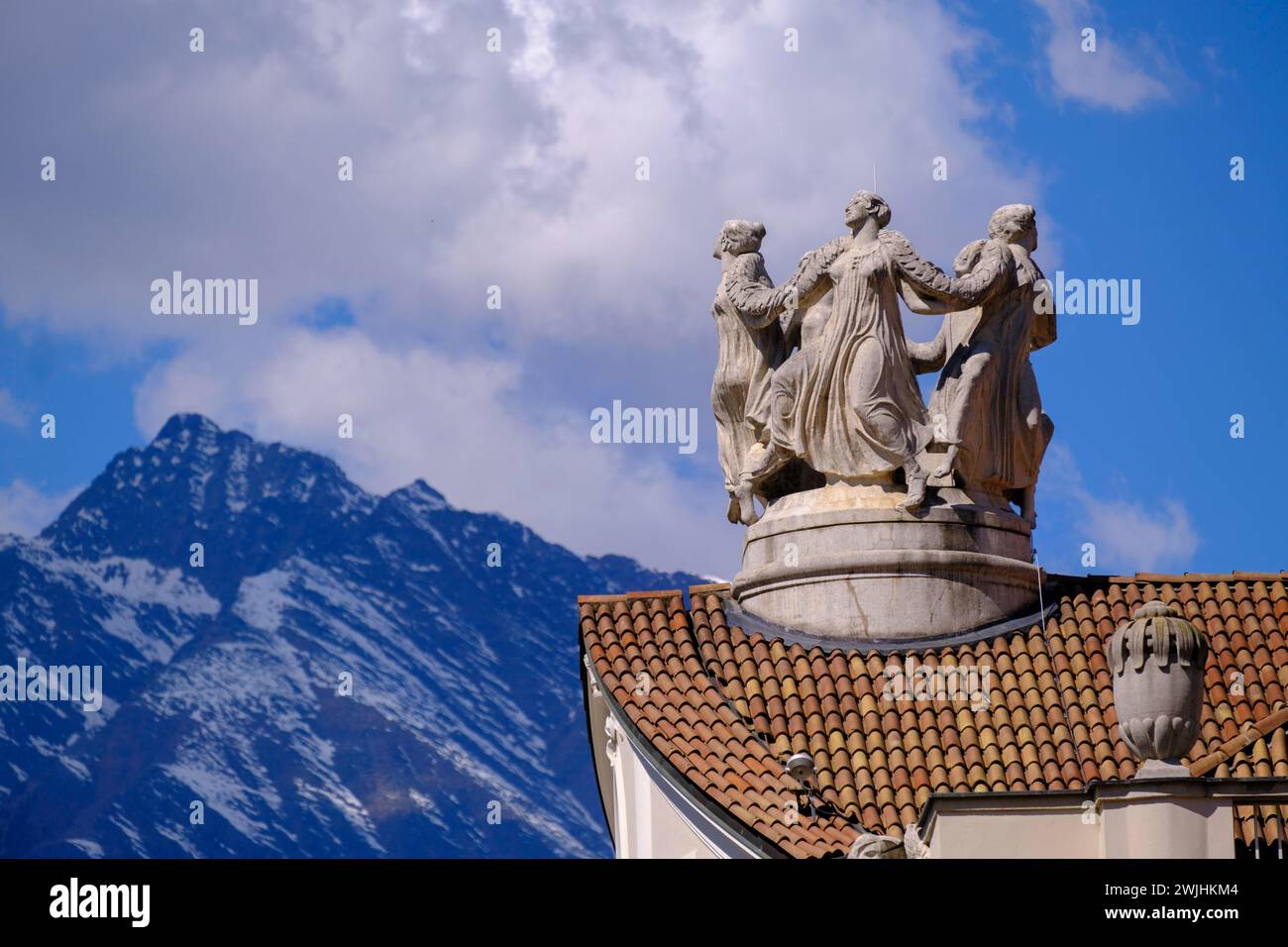 Merano spa town hi-res stock photography and images - Alamy