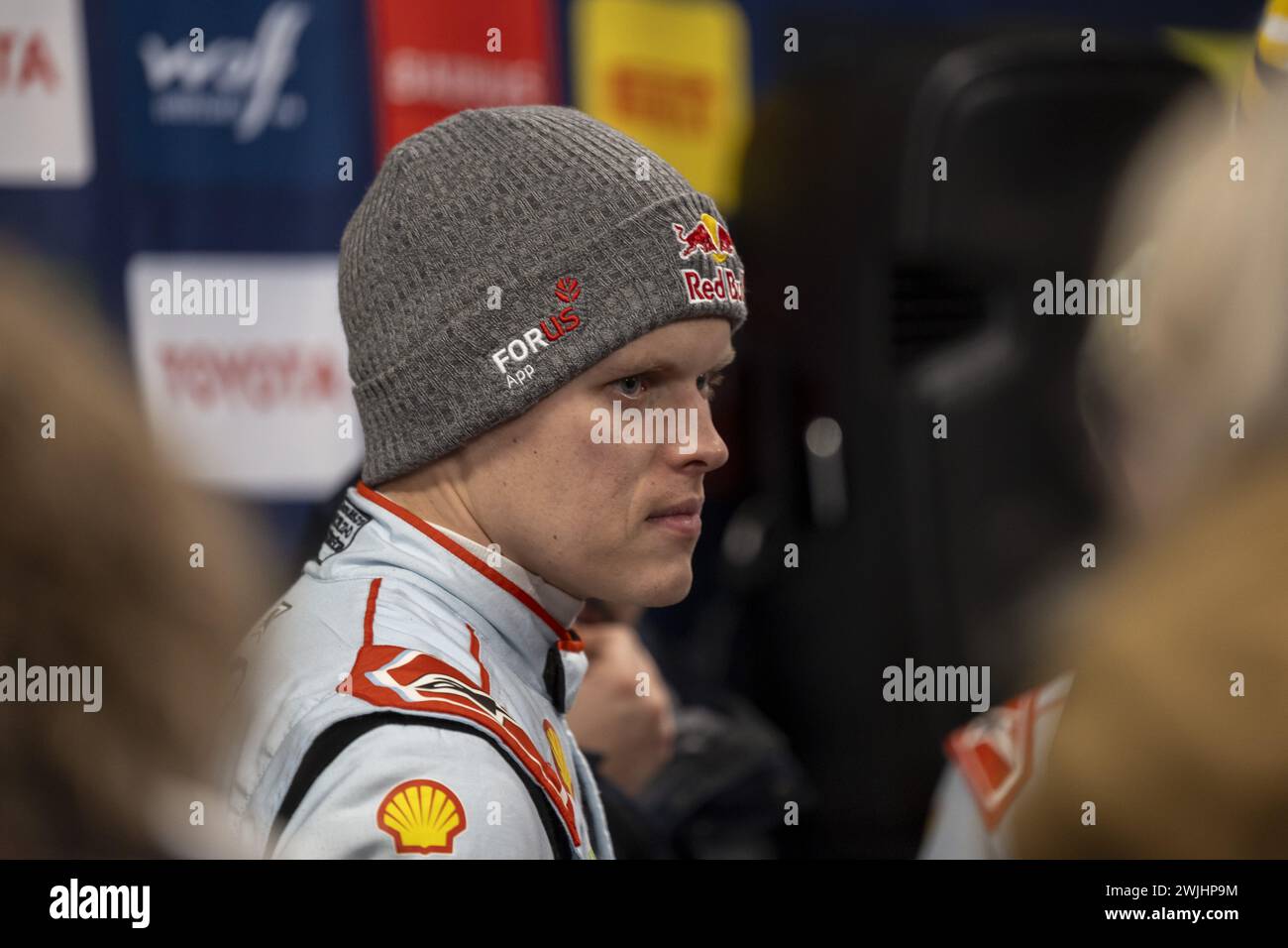 TANAK Ott, Hyundai I20 Rally1, portrait during the Rally Sweden 2024 ...