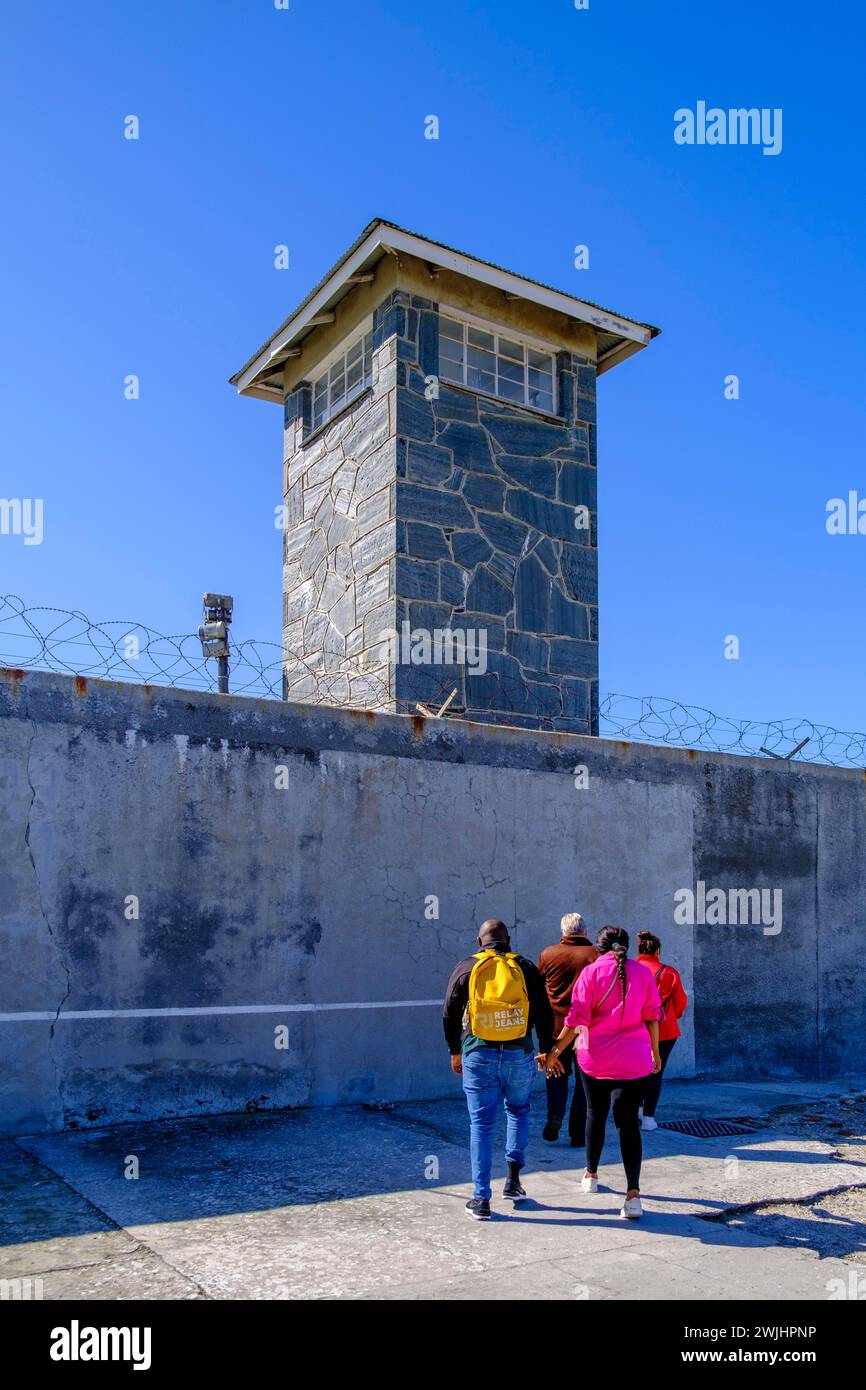 Prison, building, Robben Island, prison island near Cape Town, Cape ...