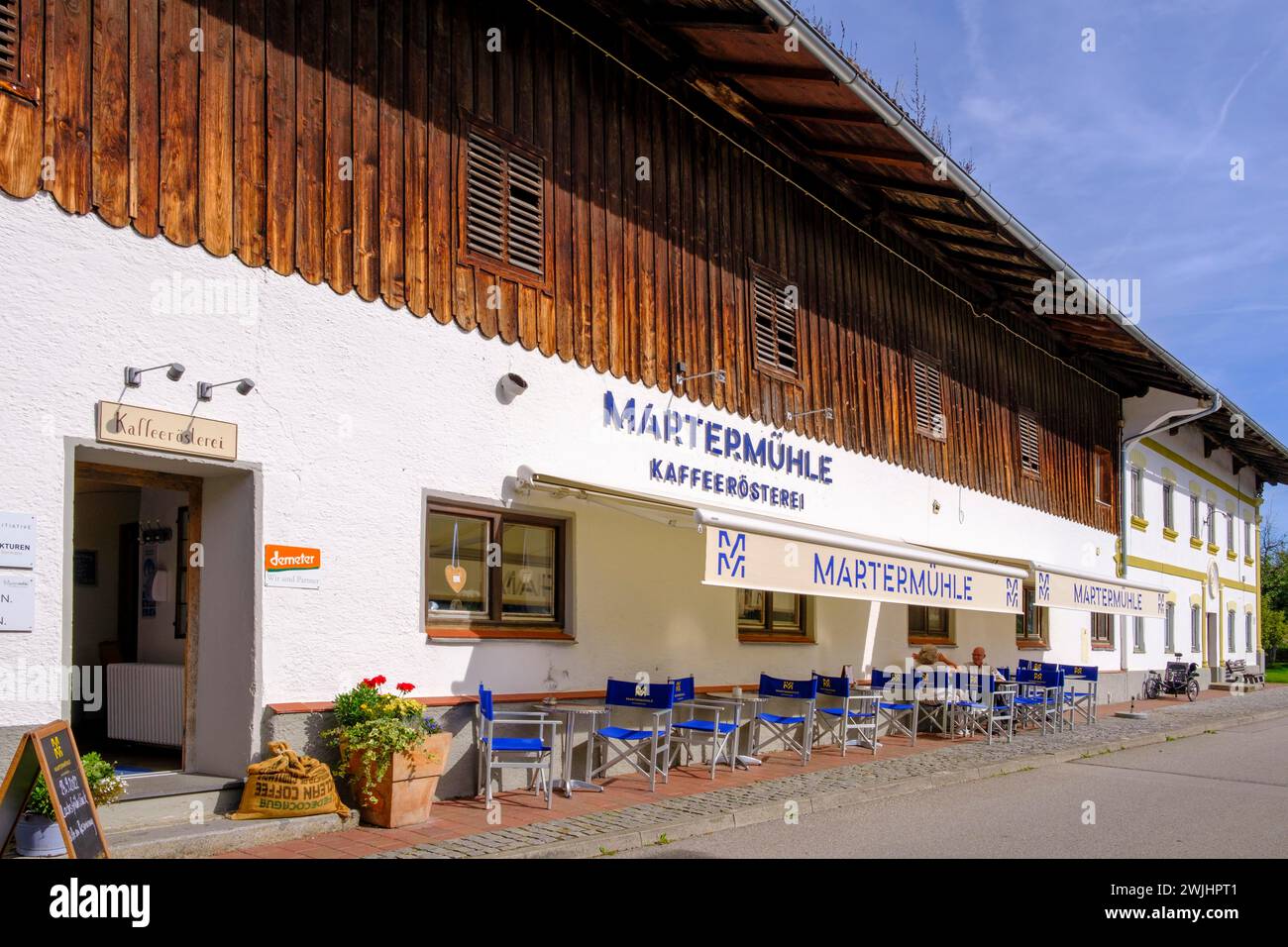 Martermuehle coffee roastery, Assling, Upper Bavaria, Bavaria, Germany ...