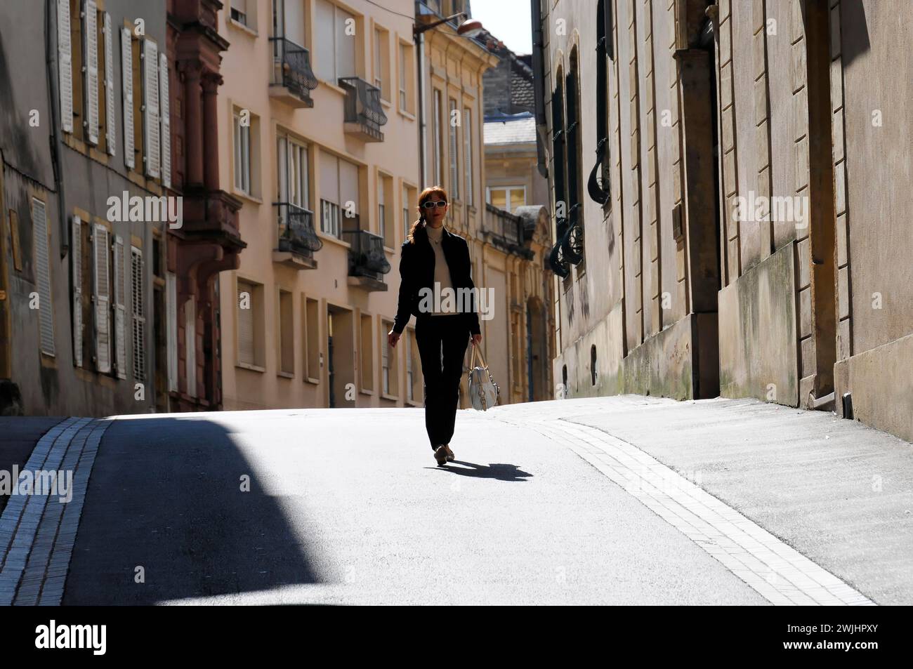 Metz france street hi-res stock photography and images - Alamy