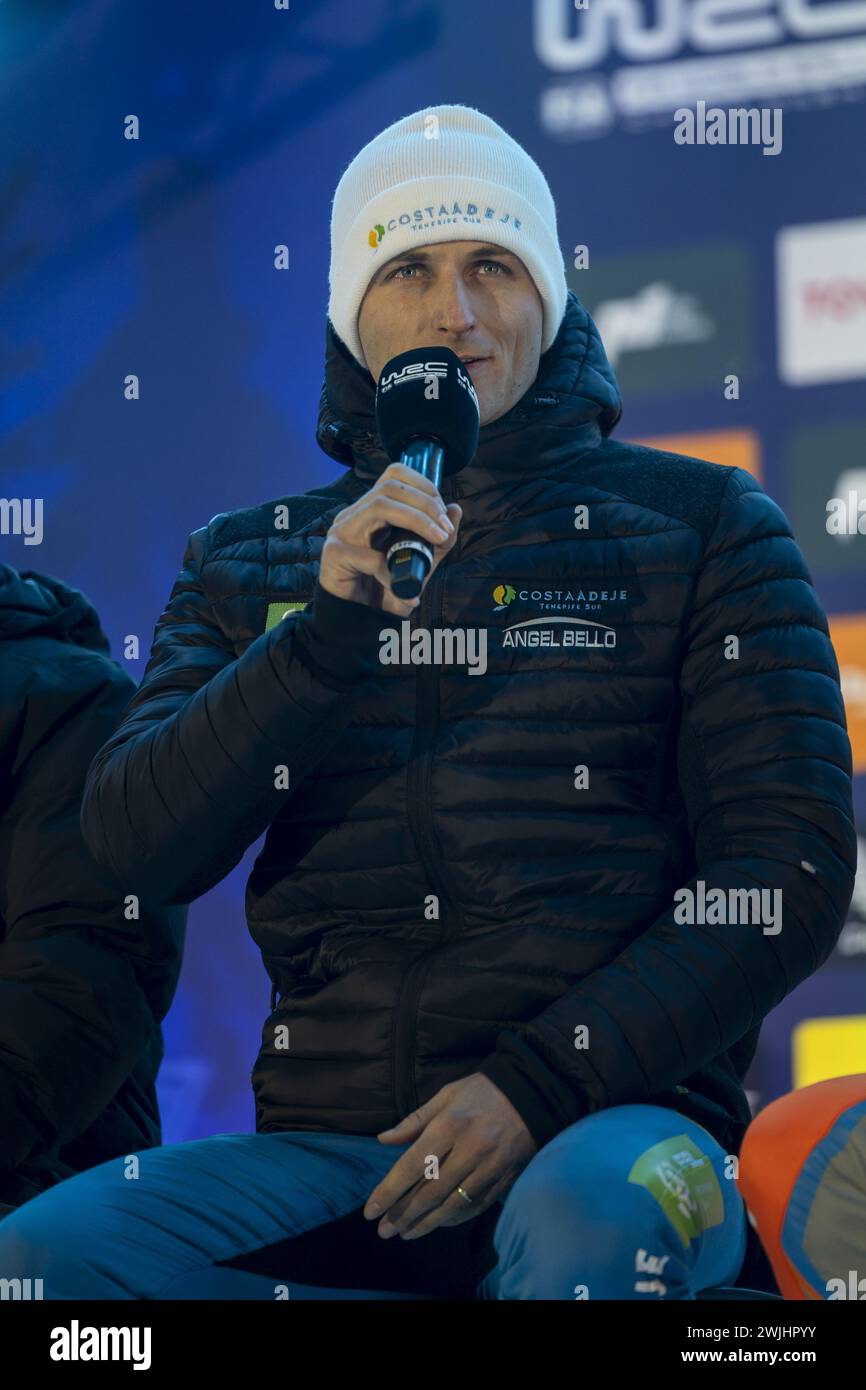 CERNY Jan, Ford Fiesta Rally3, portrait during the Rally Sweden 2024 ...