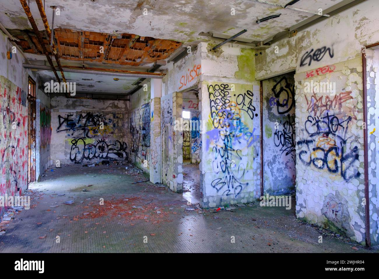 Nato Base, in the Maritime Alps, Calice Ligure, Finale Ligure, Liguria ...
