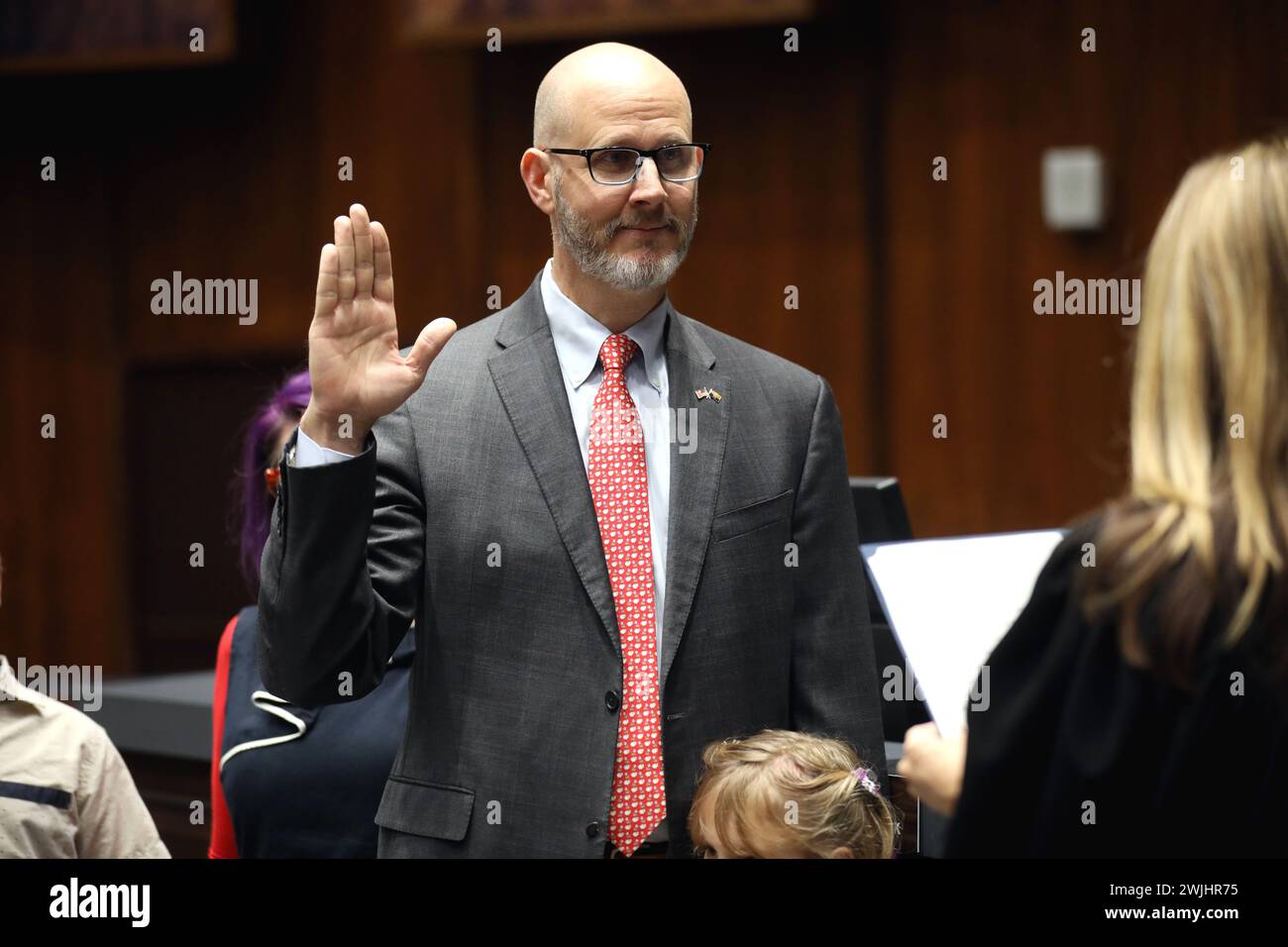 Phoenix, Arizona, USA. 15th Feb, 2024. State Representative CHARLES ...
