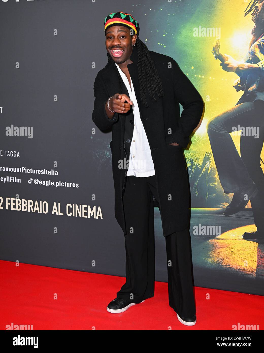 Milan, Italy. 15th Feb, 2024. Milan, Photocall for the premiere of the ...