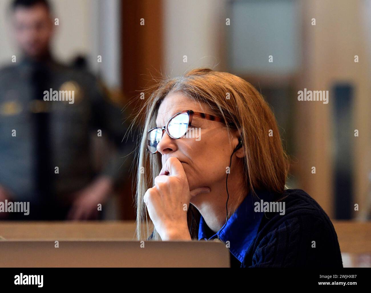 Michelle Troconis appears in court on day 22 of her criminal trial at ...