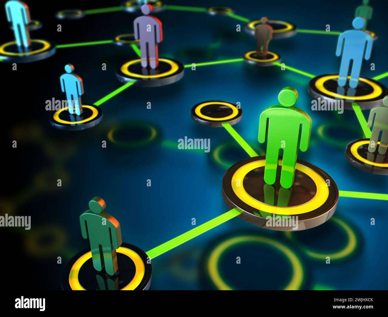 Connecting people social network icon hi-res stock photography and ...