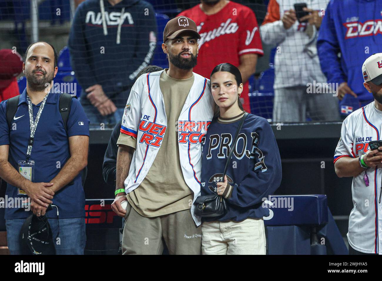 MIAMI, FLORIDA - FEBRUARY 2: Jay Wheeler José Ángel López Martínez ...
