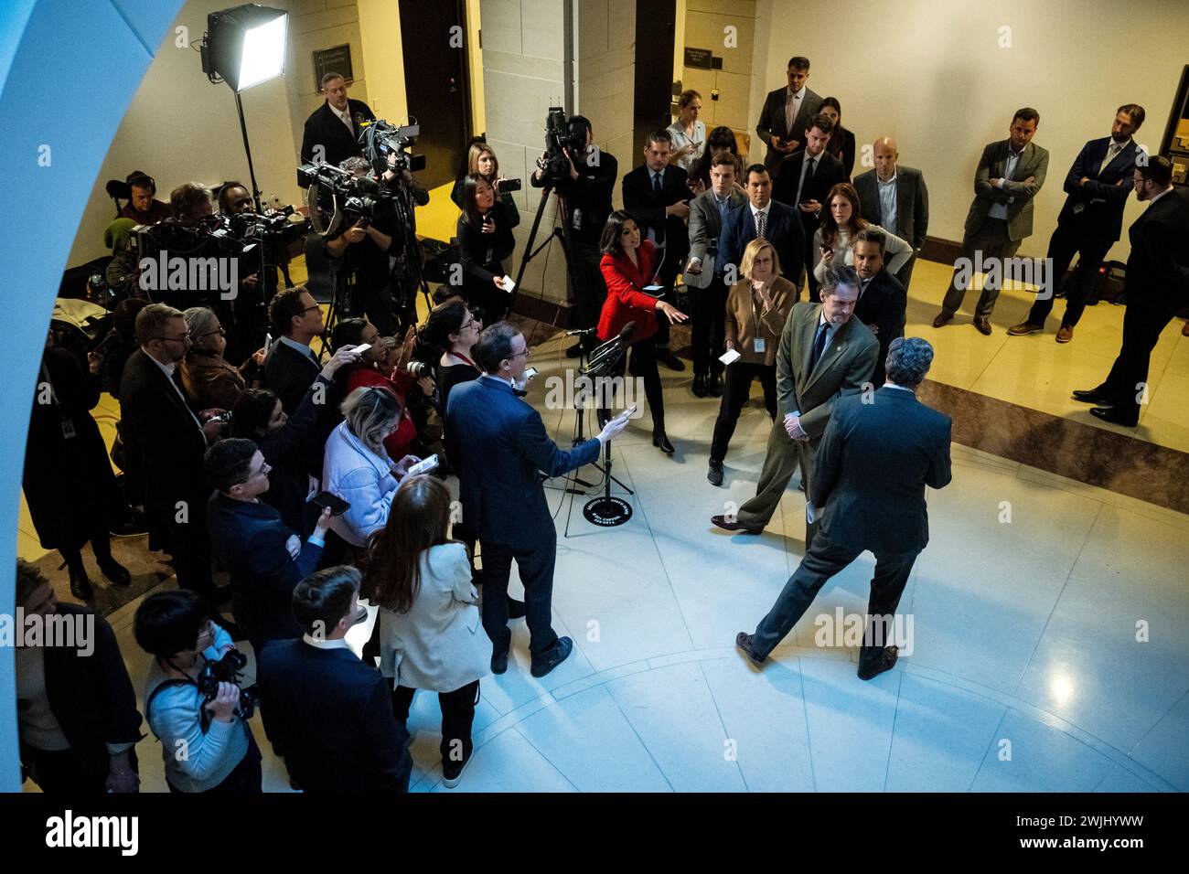 Washington, USA. 15th Feb, 2024. Representative Mike Turner (R-OH ...